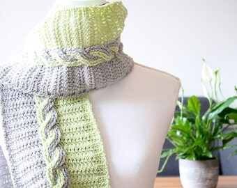 Keyhole Cowl crochet pdf pattern INSTANT DOWNLOAD by AlaSascha