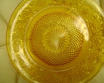 Unique amber glass plates related items | Etsy