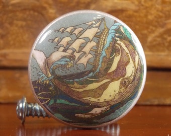 Popular items for whale knob on Etsy