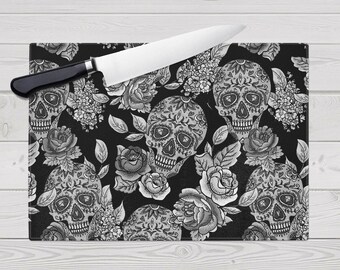 Skull kitchen decor | Etsy