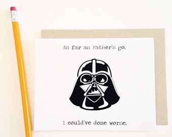 funny star wars card – Etsy