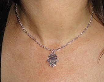 Pig necklace Silver pig necklace Cute pig necklace by GemmaJolee