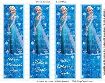 Popular items for frozen bookmarks on Etsy