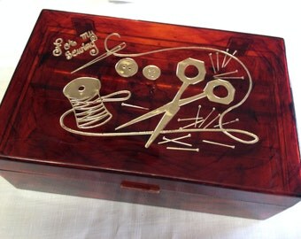 Vintage Sewing Box