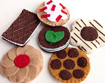 Felt cookies | Etsy