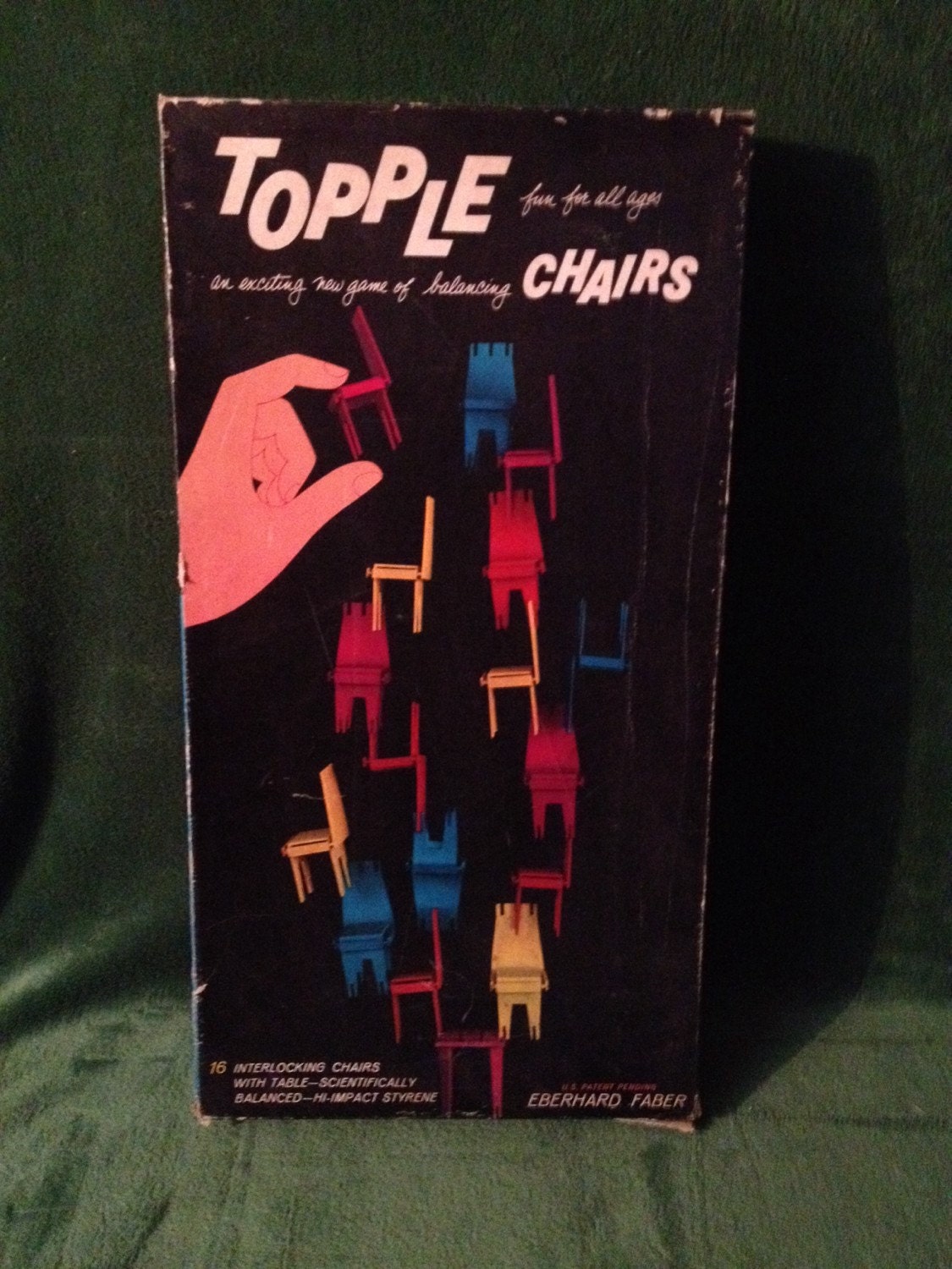 1962 Topple Chairs by Eberhard Faber 100% by ItsAllFunandGames