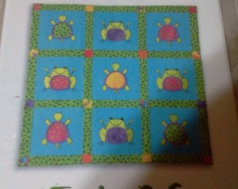 Frog quilt pattern | Etsy