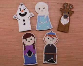 Frozen puppets | Etsy