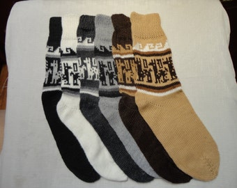 Alpaca Socks warm and comfortable 100% Alpaca wool yarn