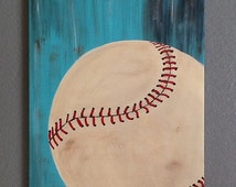 Popular items for painted baseball on Etsy