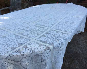 Victorian tablecloth | Etsy