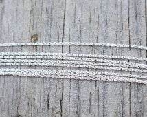 Popular items for silver rope chain on Etsy