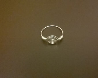 Anglo Saxon Spiral Wire Ring from Buckland in Dover.