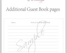 Popular items for guest book page on Etsy
