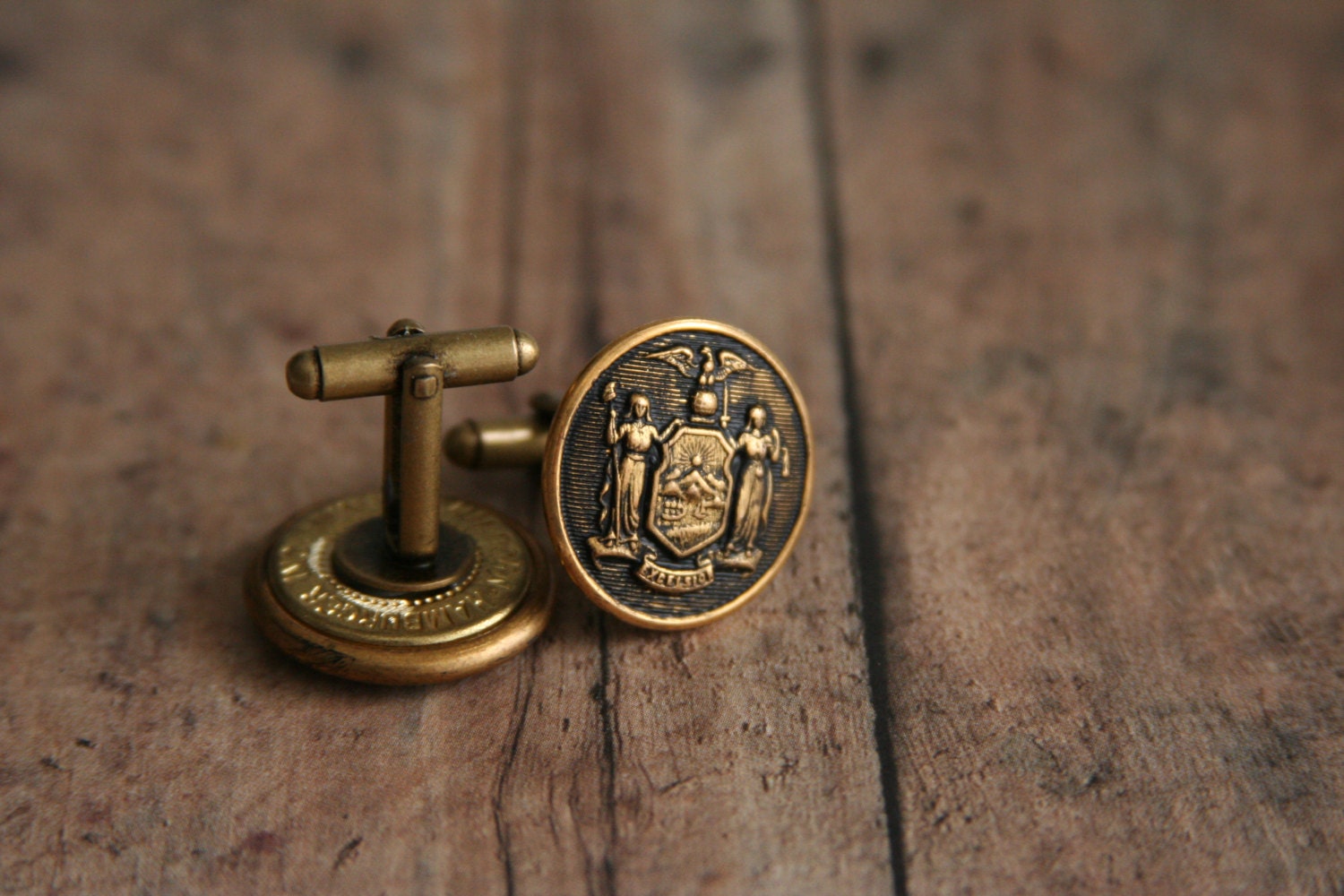 New York Police Cuff Links New York's Finest Cuff Links