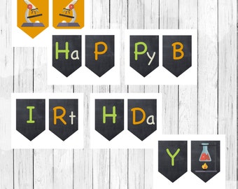 Popular items for science birthday on Etsy
