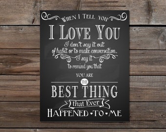 Popular items for when i tell you on Etsy