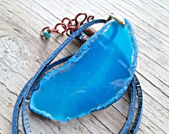 Popular items for bright blue stone on Etsy