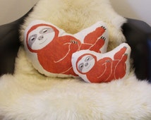 Popular items for sloth pillow on Etsy