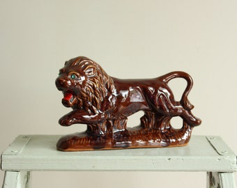 Unique ceramic lion related items | Etsy