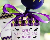 Unique halloween favor tag related items | Etsy