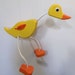 Duck Paper Bag Puppet FULL COLOR Downloadable PDF