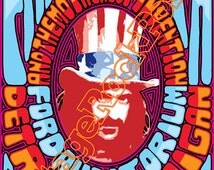 Unique frank zappa poster related items | Etsy