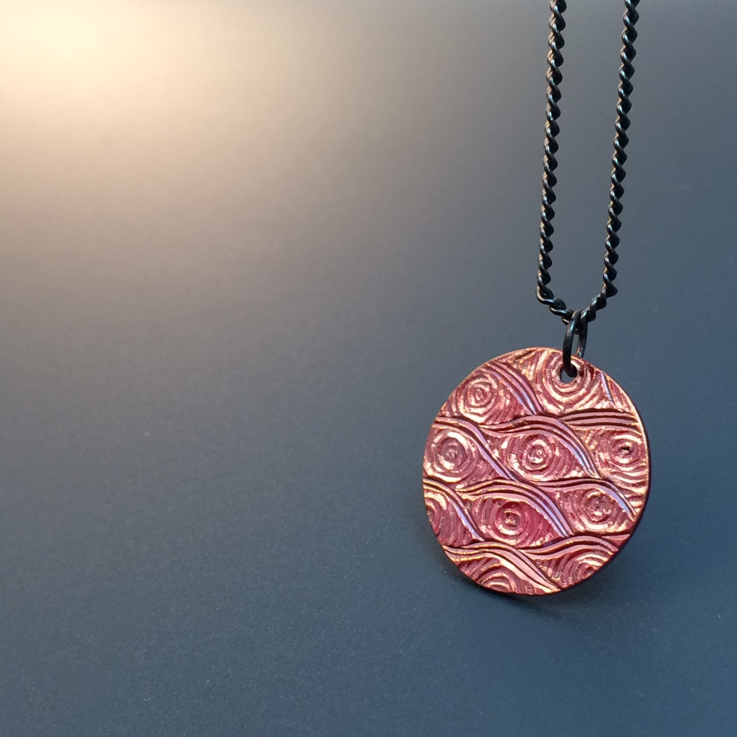 Japanese jewelry Medallion necklace Symbolic jewelry by youzan