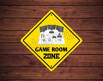 No Cry Babies Zone 12 x 12 Aluminum Novelty Sign by StickerPirate