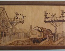 Unique train station related items | Etsy