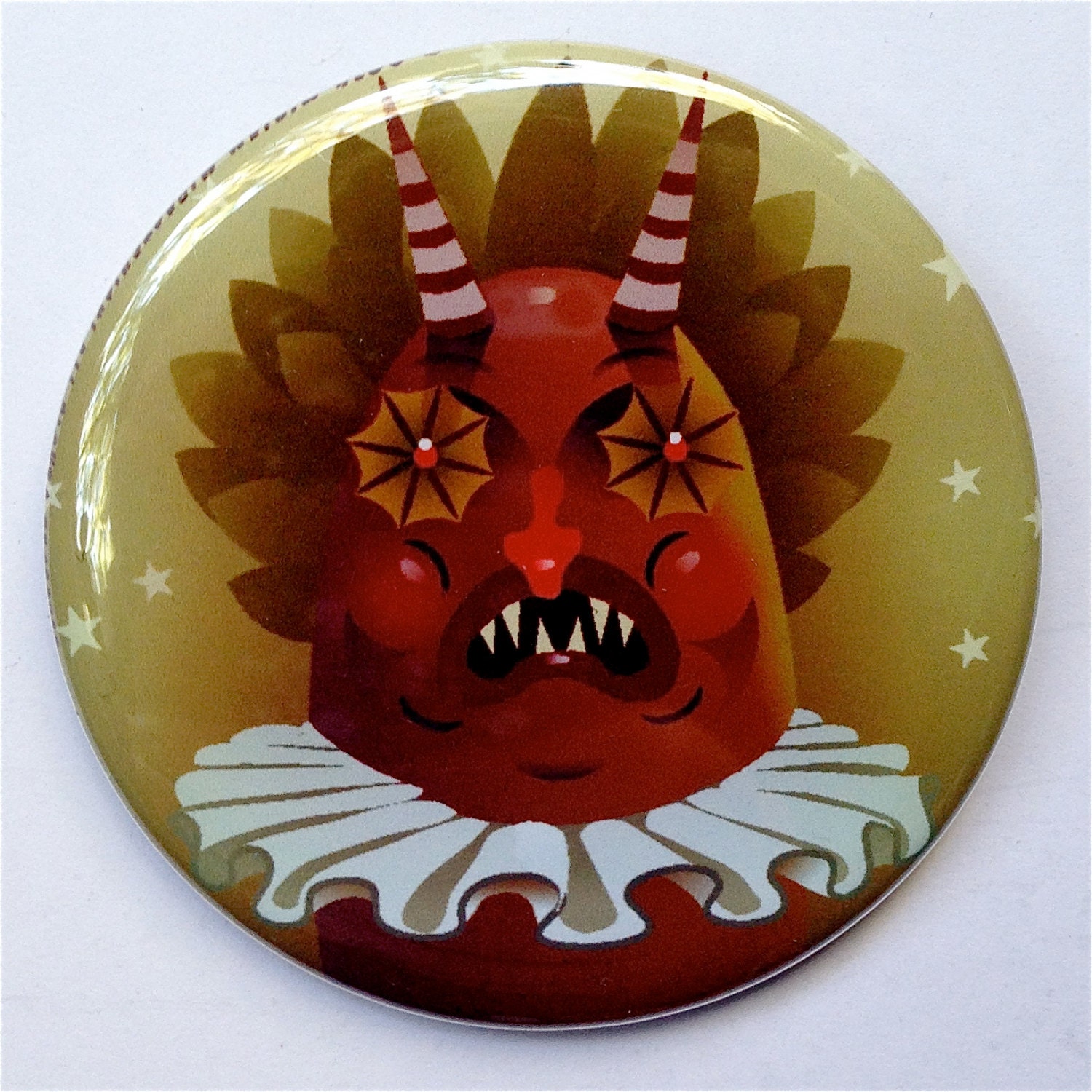 Creep Clown Button – Funny Pinback Buttons For Everyone