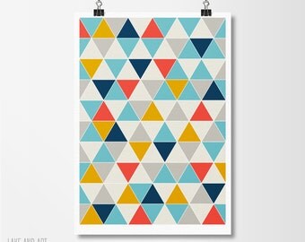 Popular items for printable triangles on Etsy
