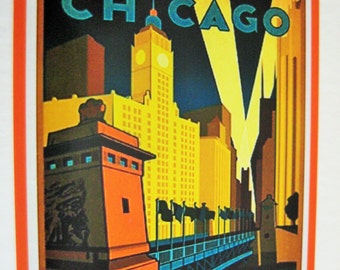 Chicago decal | Etsy