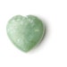 New Jade Heart Shaped Carved Stone