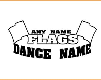 Popular items for dance flag on Etsy