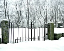 Unique cemetery gates related items | Etsy