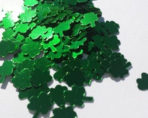 Unique shamrock confetti related items | Etsy