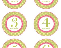 Popular items for polka dot labels on Etsy