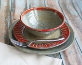 Handmade Stoneware Pottery Ceramic Dinnerware by AndoverPottery