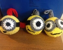Popular items for minion ornaments on Etsy