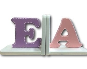 Letter bookends | Etsy