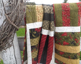 Red barn quilt co | Etsy