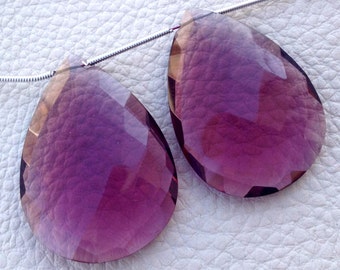 Brand New Full 6 Inch Strand PARAIBA BLUE QUARTZ by Raregemstone