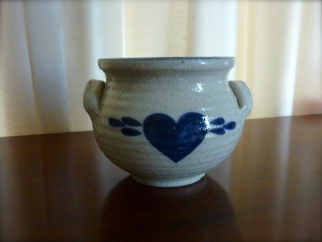 Vintage Mahon HEART Pottery Bowl 1985 Made in USA – Haute Juice