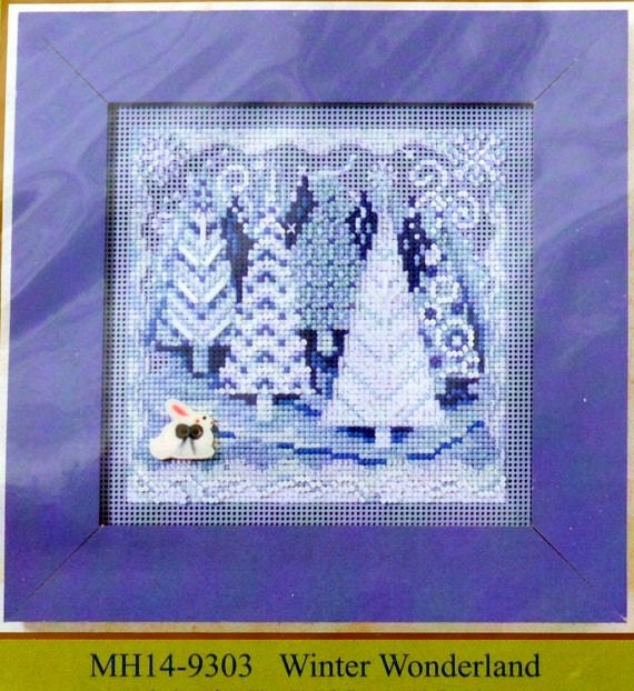 Winter Wonderland Mill Hill Cross Stitch 14ct Perforated Winter Wonderland Mill Hill Cross Stitch 14ct Perforated