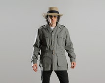 Popular items for safari jacket on Etsy