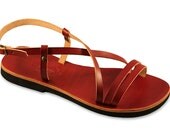 Unique style and quality craftsmanship leather sandals. by Calpas