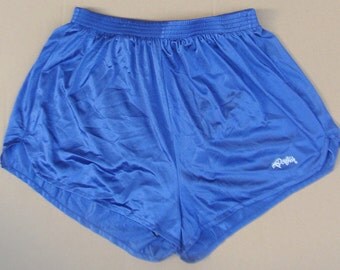Vintage 80's Dolfin nylon running shorts L