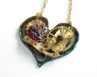 Unique Victorian steampunk and time travel by TimeMachineJewelry