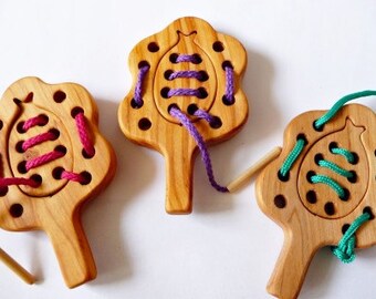 Unique lacing toy related items | Etsy